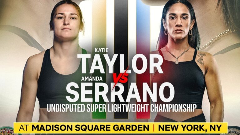 Taylor vs Serrano 3 set pour MSG le 11 juillet - Boxe Sport